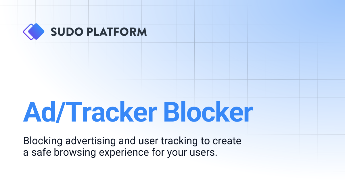 Ad/Tracker Blocker | Sudo Platform